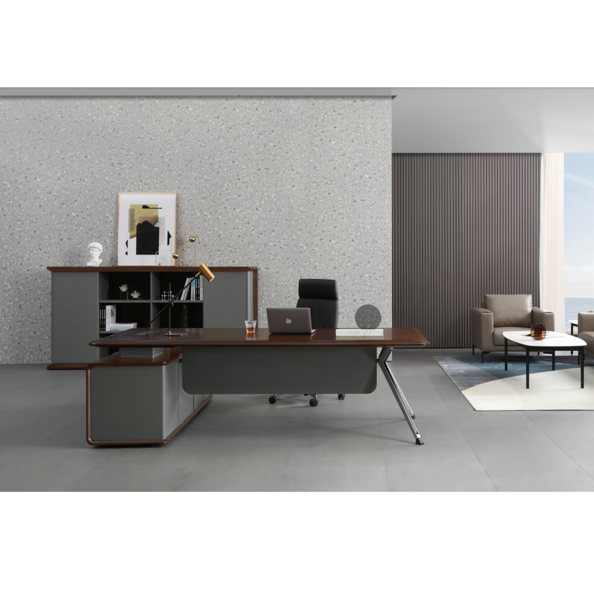 Sao Executive Desk - XMPA-LXT9A LX CEO Series — MyConcept Hong Kong
