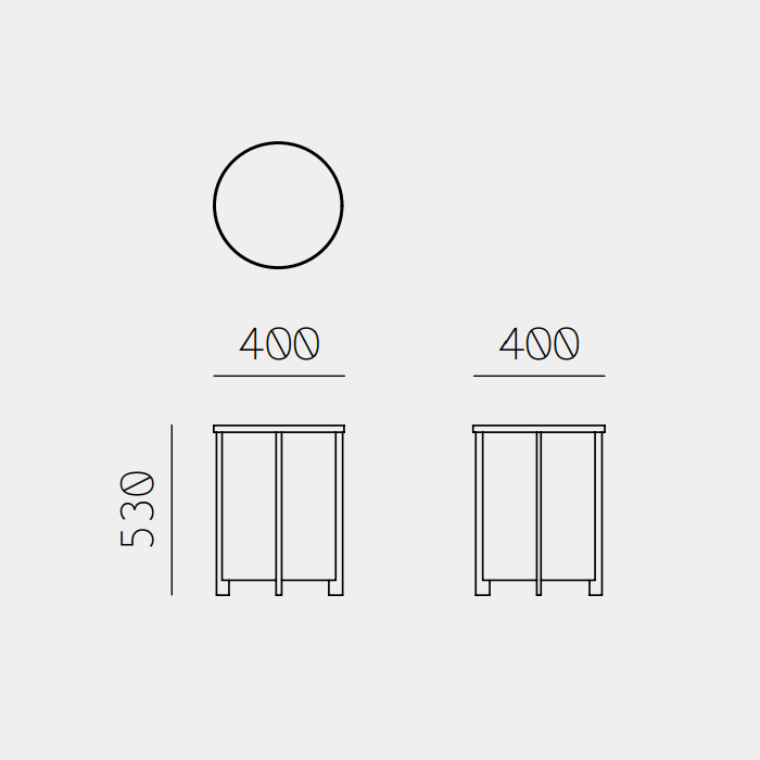 Sake Side Table - MyConcept Hong Kong