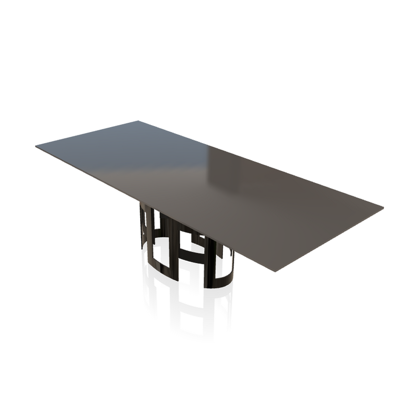 Imperial Rectangular Crystal Table — MyConcept Hong Kong