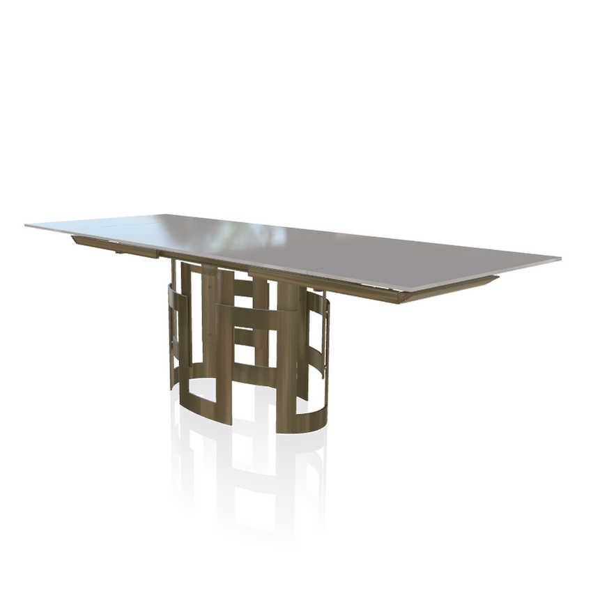 Imperial Extandible Rectangular Crystal Table — MyConcept Hong Kong