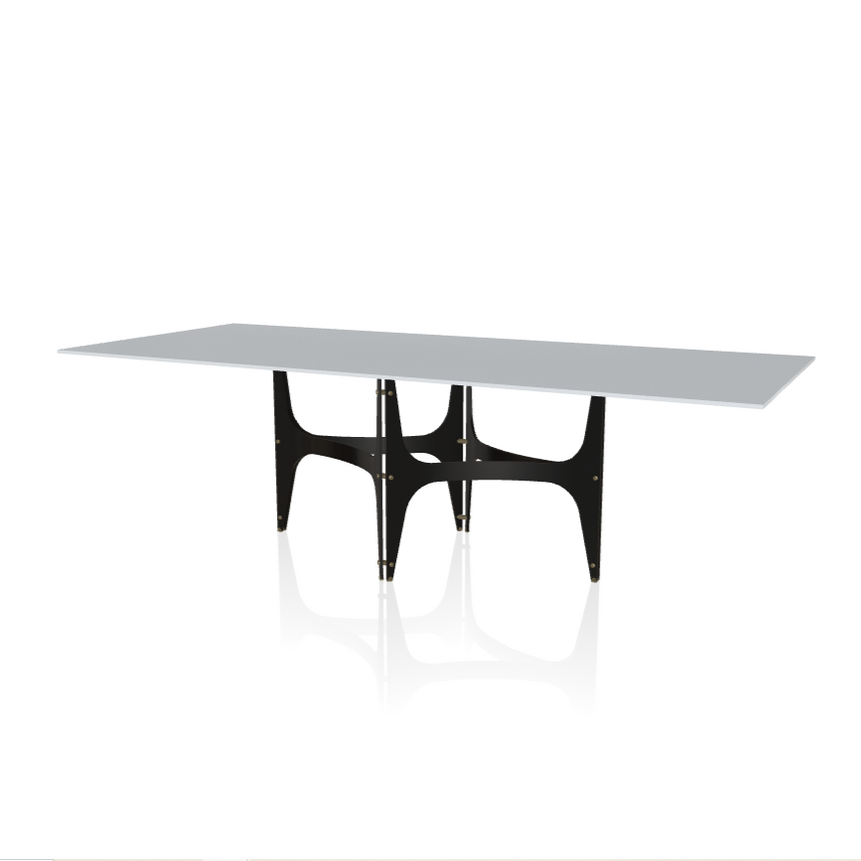 Universe Fixed Rectangular Crystal Table — MyConcept Hong Kong