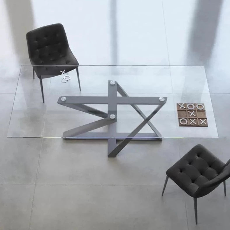 Millennium Rectangular Crystal Table — MyConcept Hong Kong